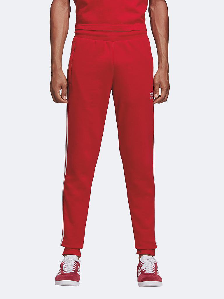 ADIDAS Jogginghose rot