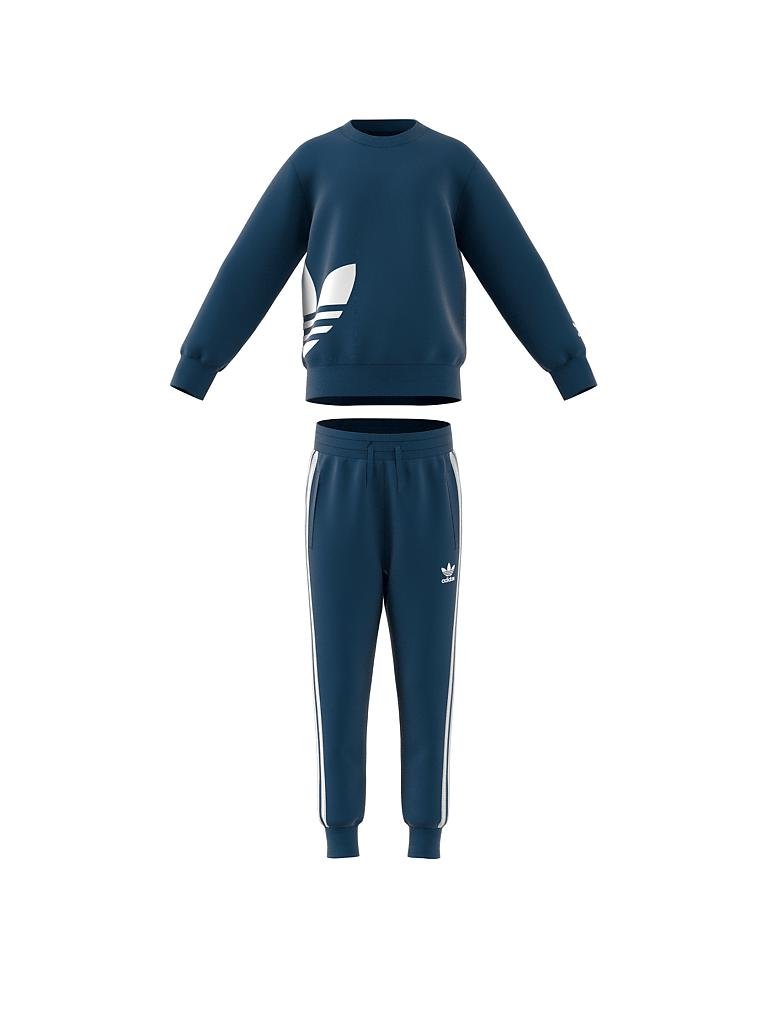 ADIDAS Jungen-Jogginganzug blau