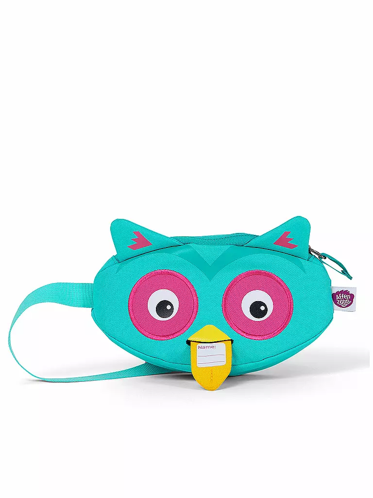 AFFENZAHN Gürteltasche "Eluise Eule" tuerkis