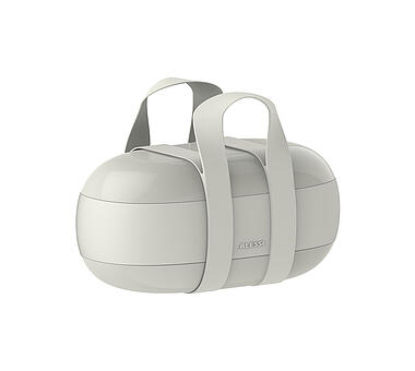ALESSI Frischhaltedose - Lunchbox Food a porter 19cm grau