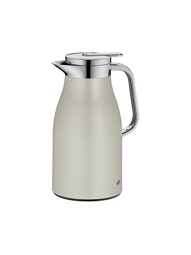 ALFI Thermoskanne - Isolierkanne 1l SKYLINE Silver Lining Matt creme