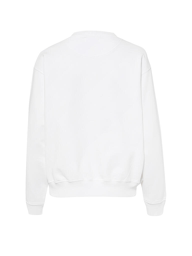 ANINE BING Sweater Ramona Monogram weiß