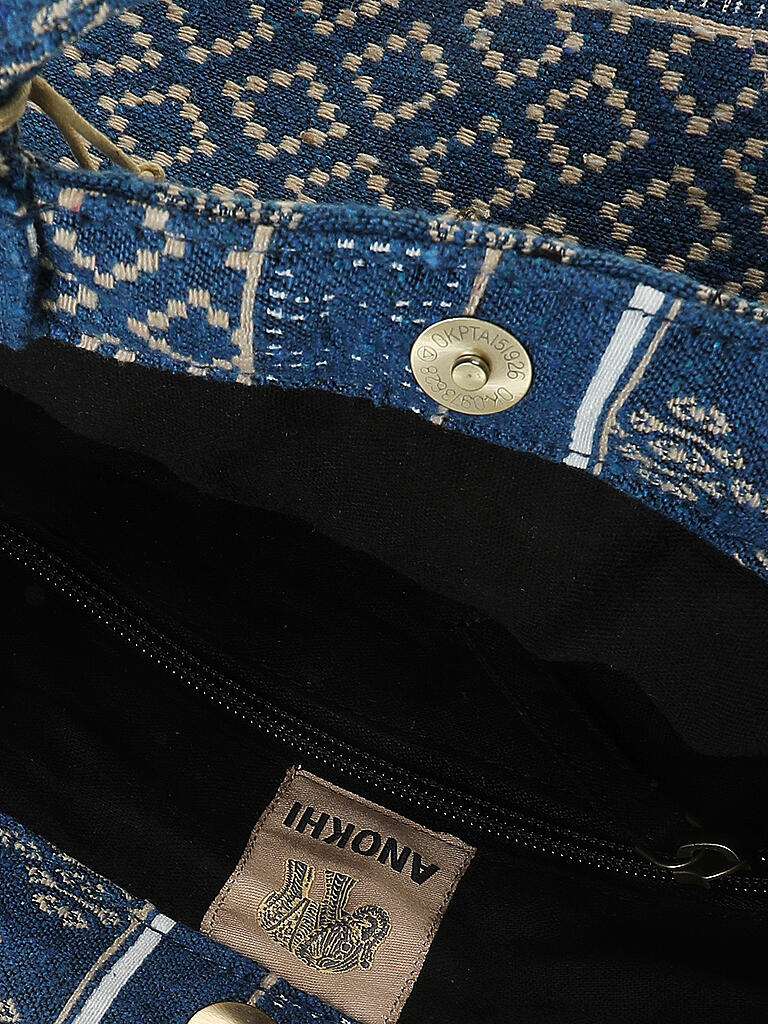 ANOKHI Tasche - Tote Bag BOOK TOTE Small blau
