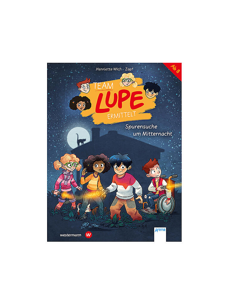 ARENA VERLAG Buch - Team Lupe ermittelt - Spurensuche um Mitternacht ...
