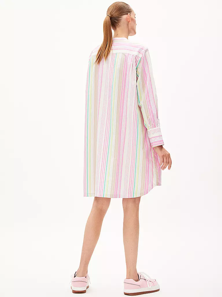 ARMEDANGELS Hemdblusenkleid VAAJA creme