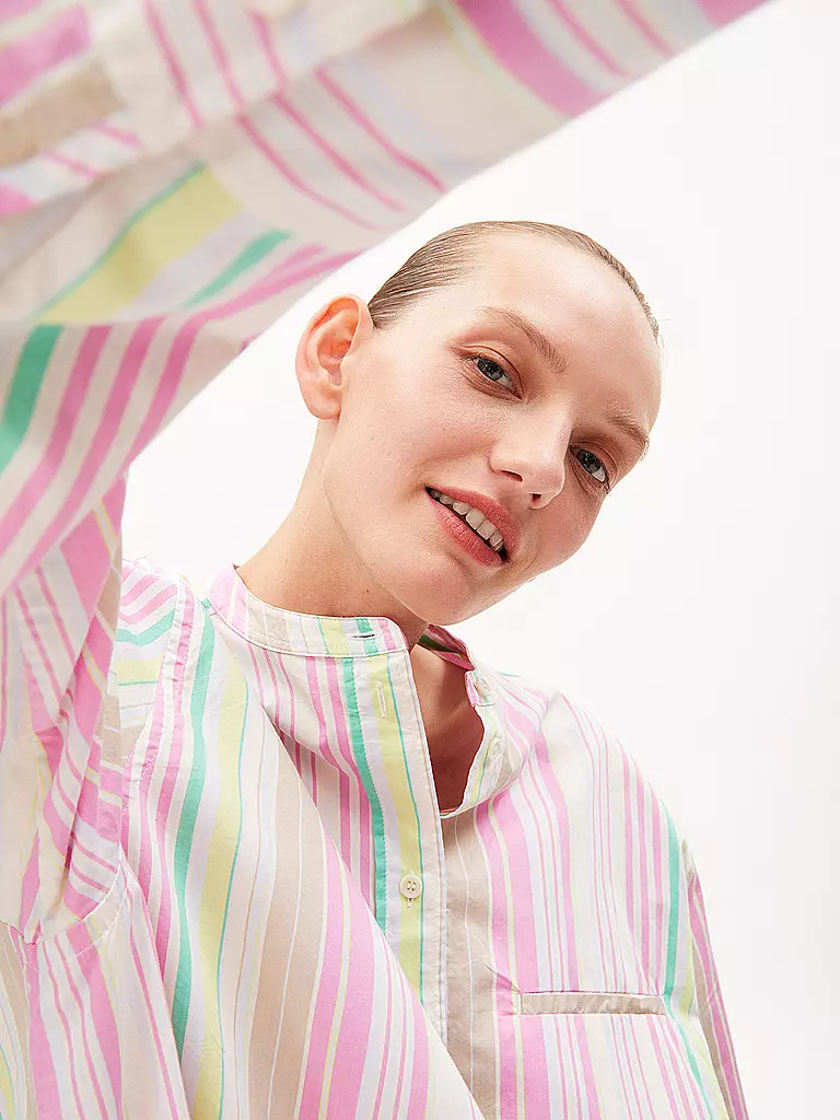 ARMEDANGELS Hemdblusenkleid VAAJA creme