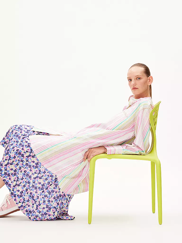ARMEDANGELS Hemdblusenkleid VAAJA creme