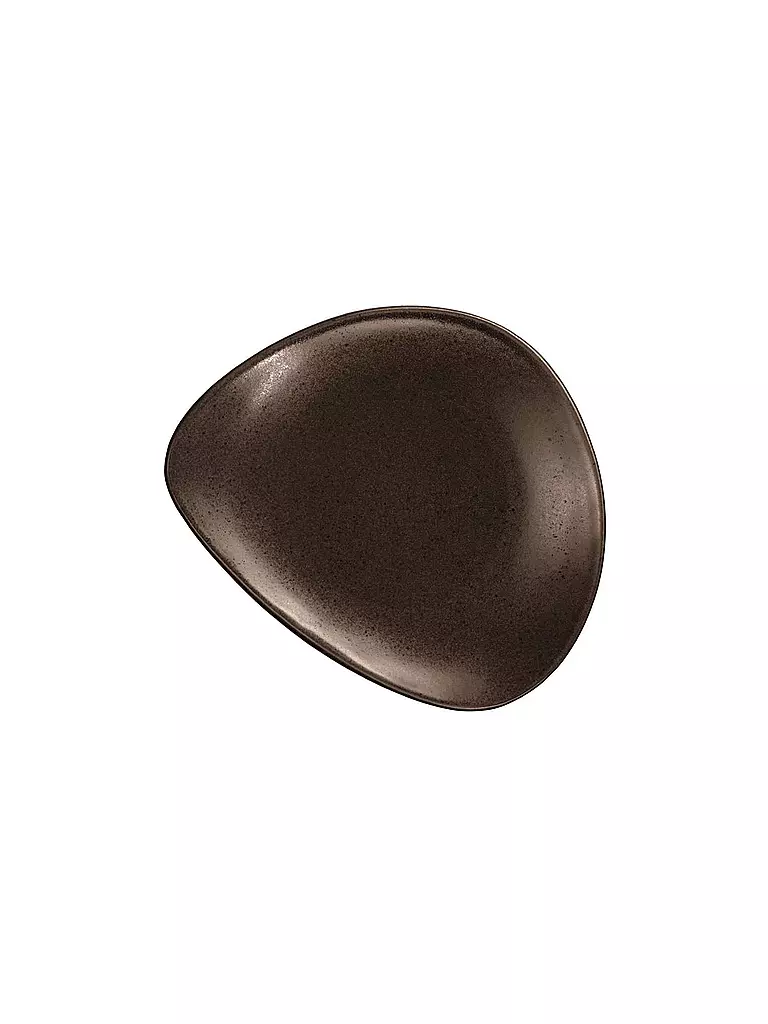 ASA SELECTION Desserteller "Cuba" 21cm (Marone) braun