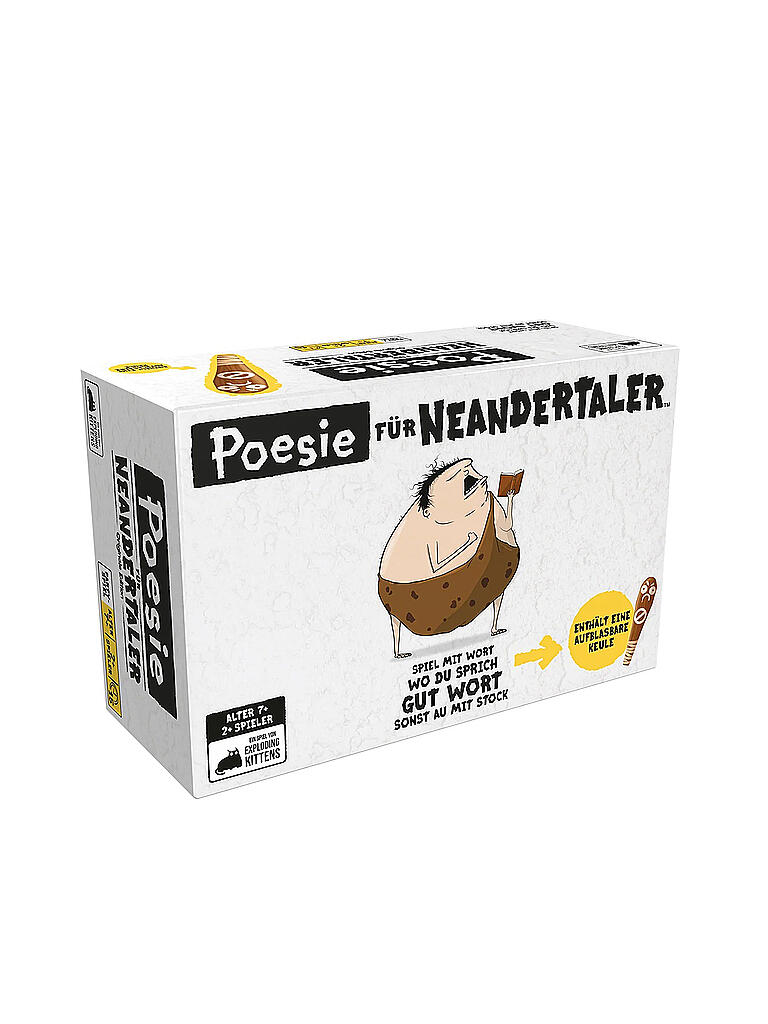 ASMODEE Poesie für Neandertaler keine Farbe