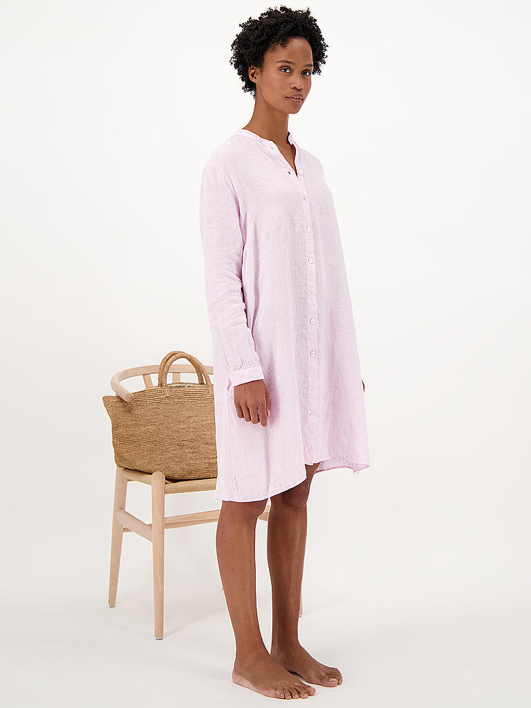 BETTER RICH Leinenkleid rosa