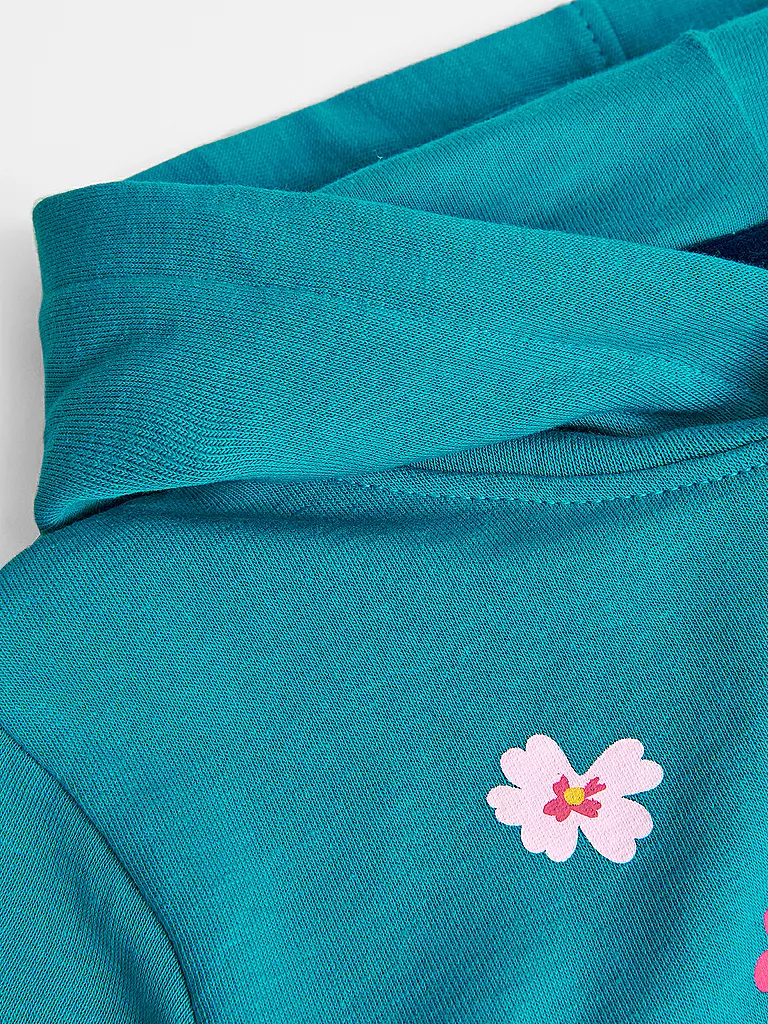 BOBOLI Mädchen Kapuzensweater - Hoodie türkis