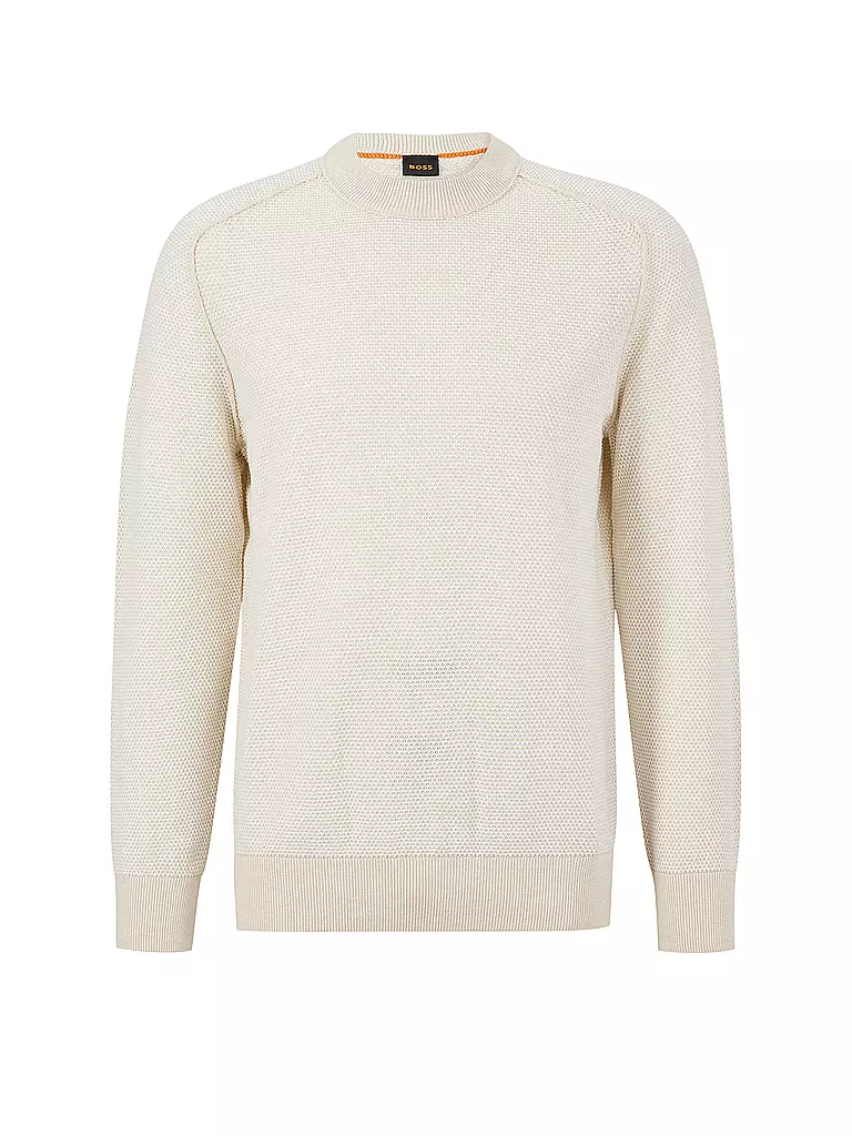 BOSS Pullover AKOPAK creme