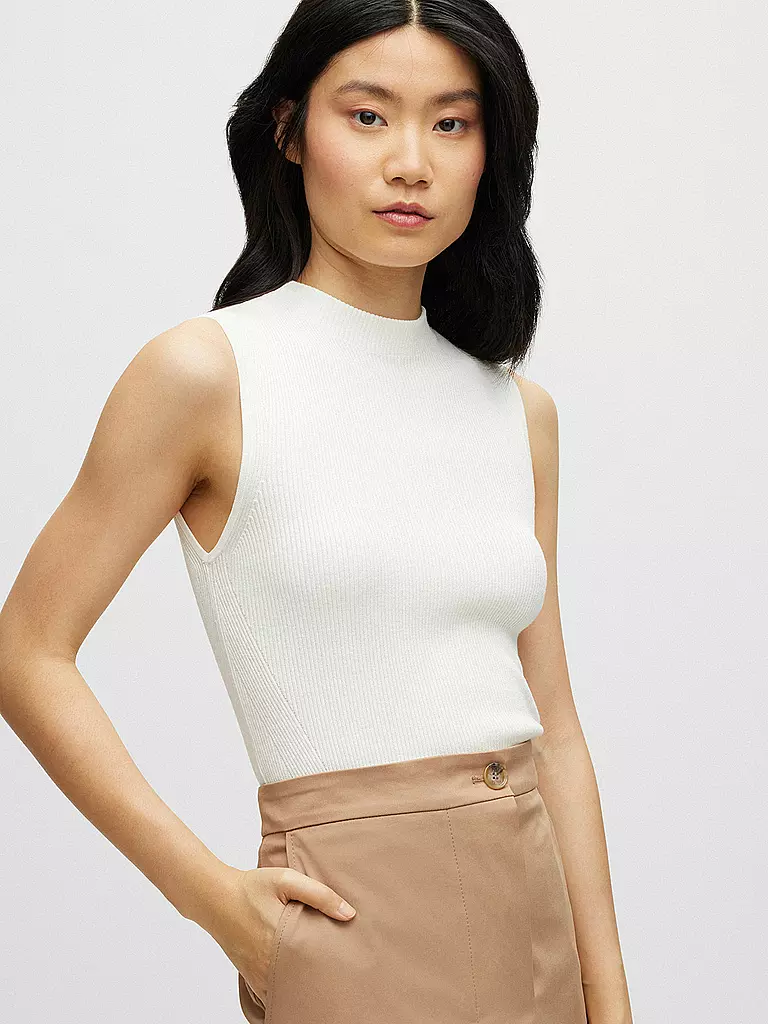 BOSS Top FESKIES weiß