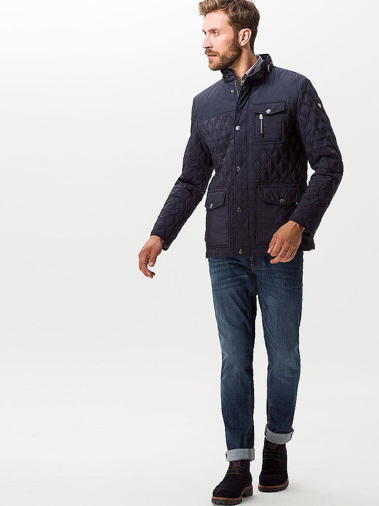 BRAX Steppjacke JACK blau