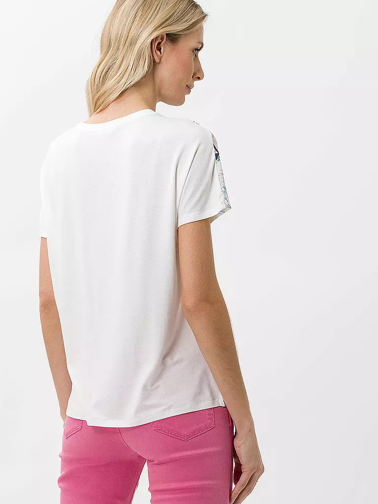 BRAX T-Shirt CAELEN weiß