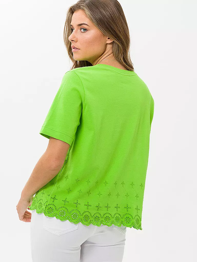 BRAX T-Shirt CIRA grün