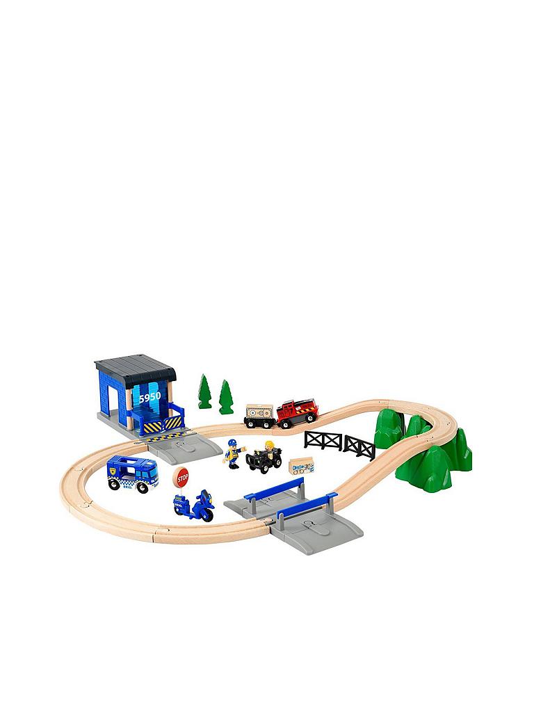 BRIO Brio Bahn - Großes Polizei Deluxe Set keine Farbe