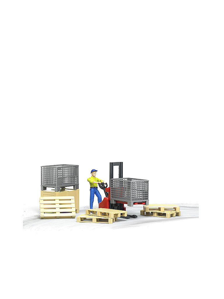 BRUDER Figuren Set Logistik 62200 bunt