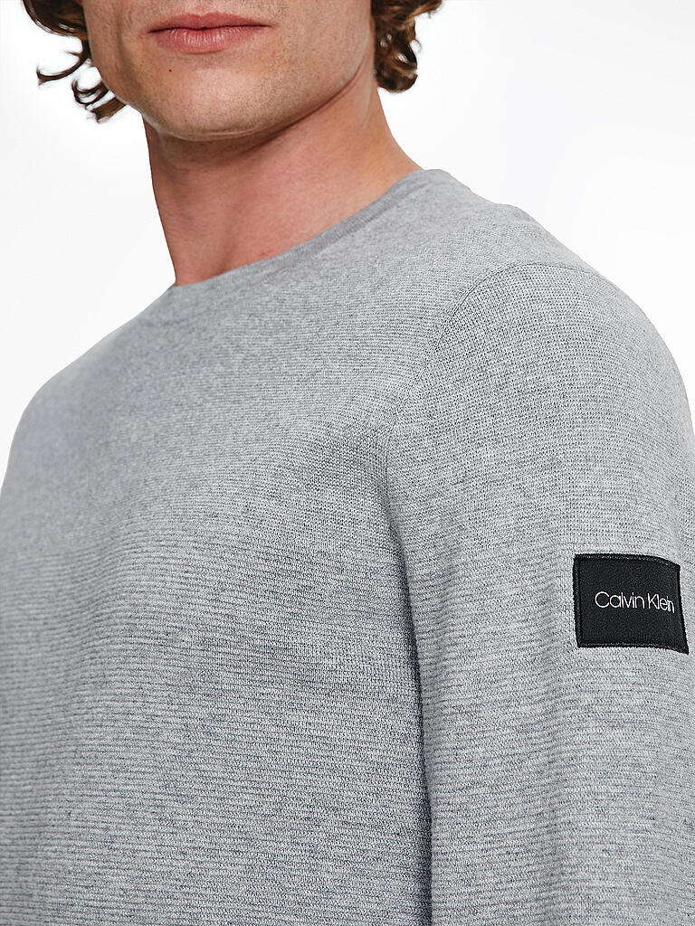 CALVIN KLEIN Pullover grau