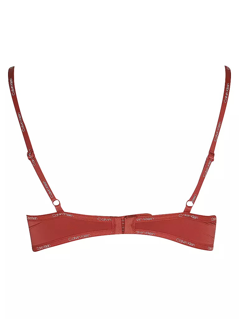 CALVIN KLEIN Push Up BH FLIRTY red rot