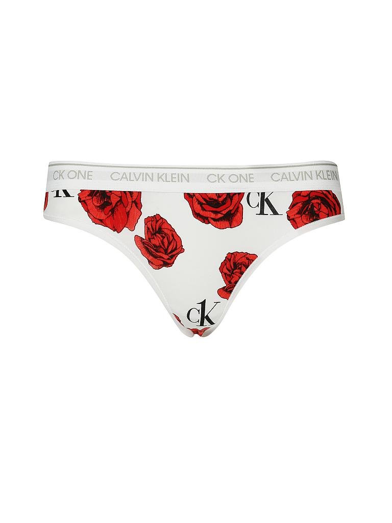CALVIN KLEIN String "CK One Cotton" (Rot) rot