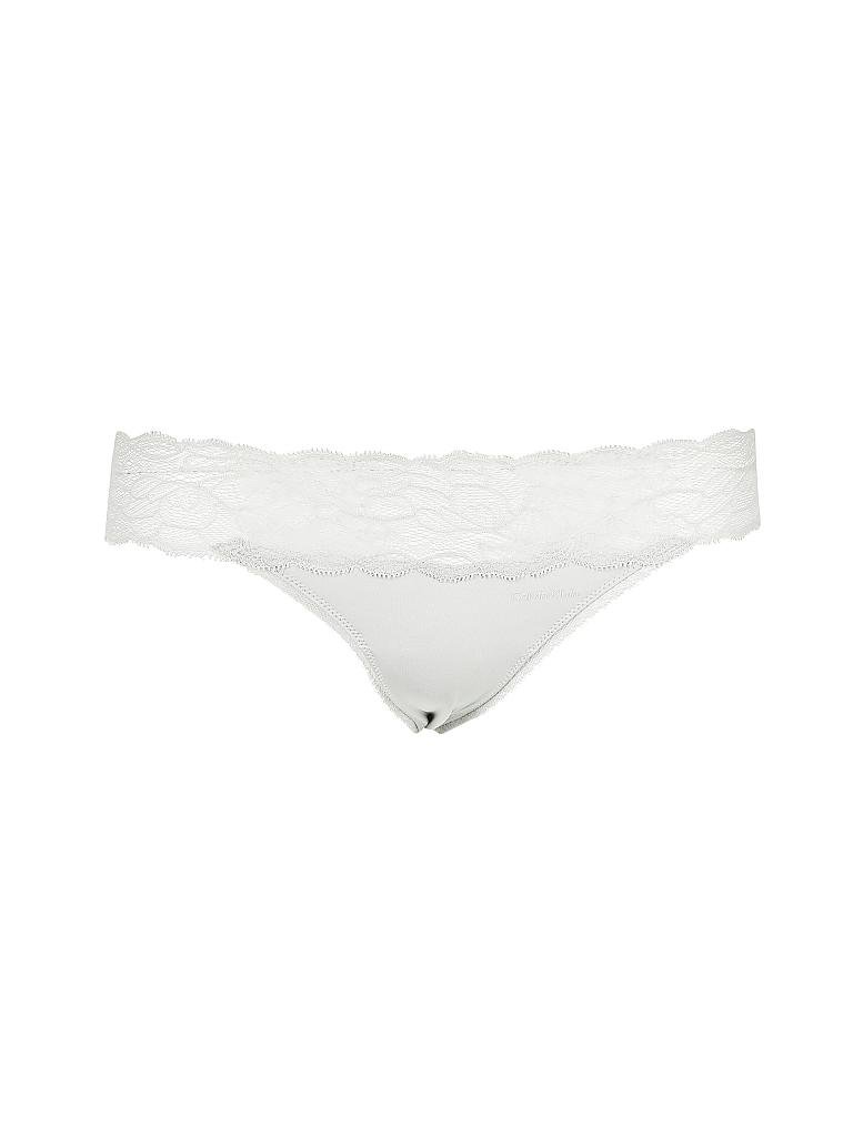 CALVIN KLEIN String "Seductive Comfort" (Jet Grey) grau