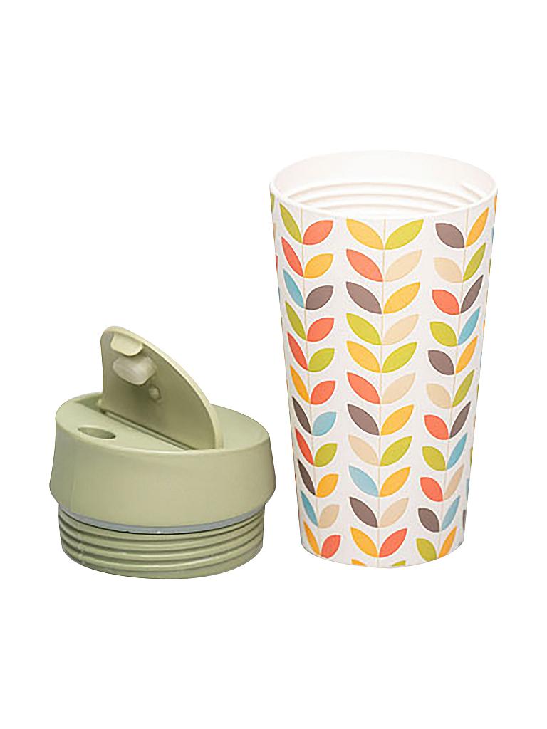 CHIC.MIC Bioloco Cup Plant Deluxe 0,42l Bright Leaves bunt