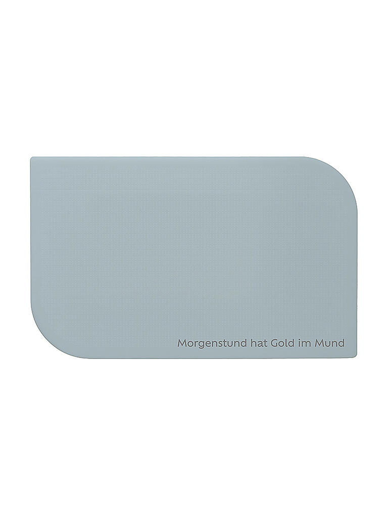 CHIC.MIC Frühstücksbrett bioloco plant 23x14cm Morgenstund grau