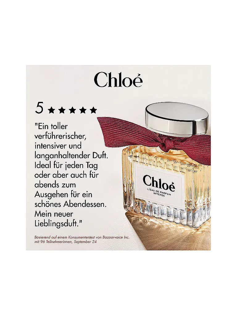 CHLOE Chloé L’Eau de Parfum Intense Refillable 100ml keine Farbe