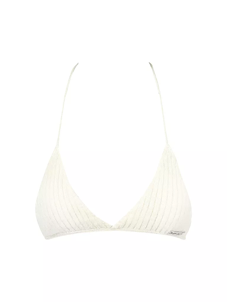 CHRISTINA SEEWALD Triangle Bra - Bustier Cashmere Undies weiss