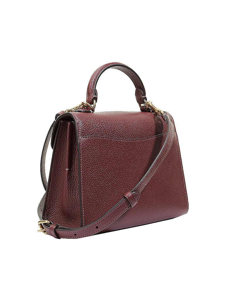COACH Ledertasche - Henkeltasche Tabby rot