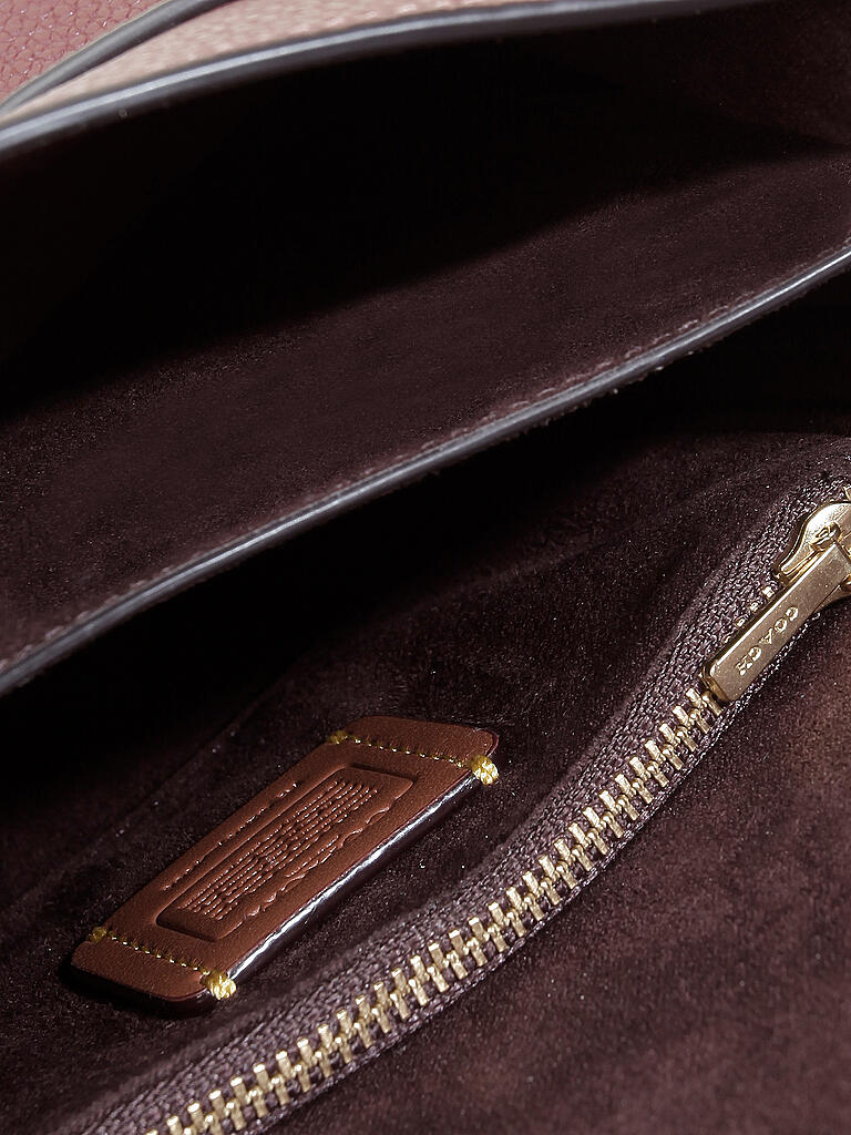 COACH Ledertasche - Henkeltasche Tabby rot