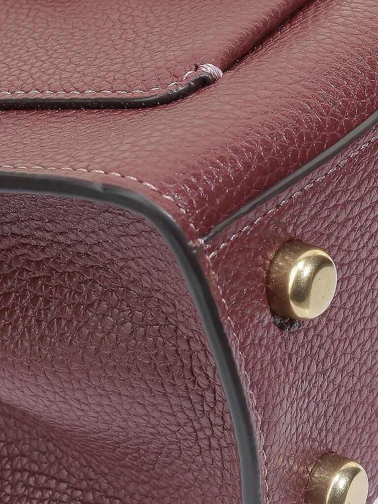 COACH Ledertasche - Henkeltasche Tabby rot