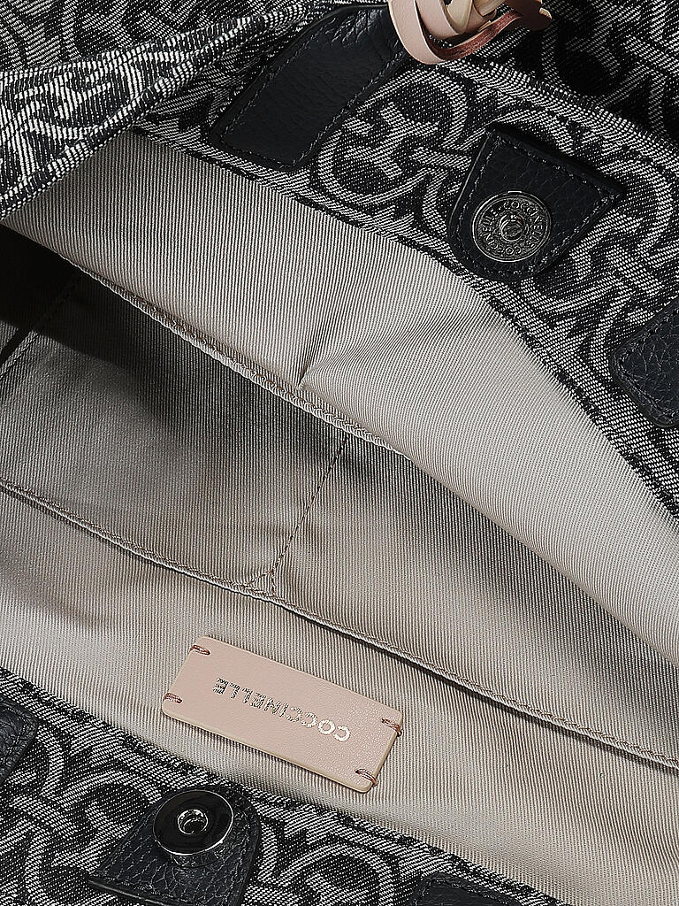 COCCINELLE Tasche - Tote Bag NEVER WITHOUT Medium dunkelblau