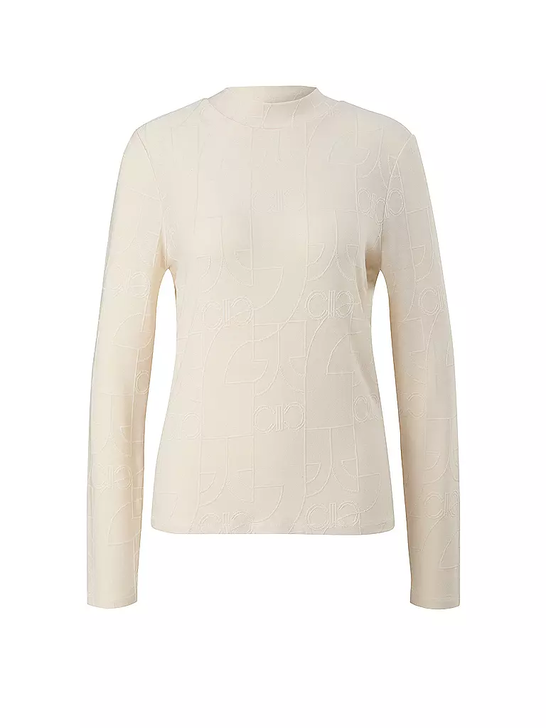 COMMA IDENTITY Langarmshirt beige