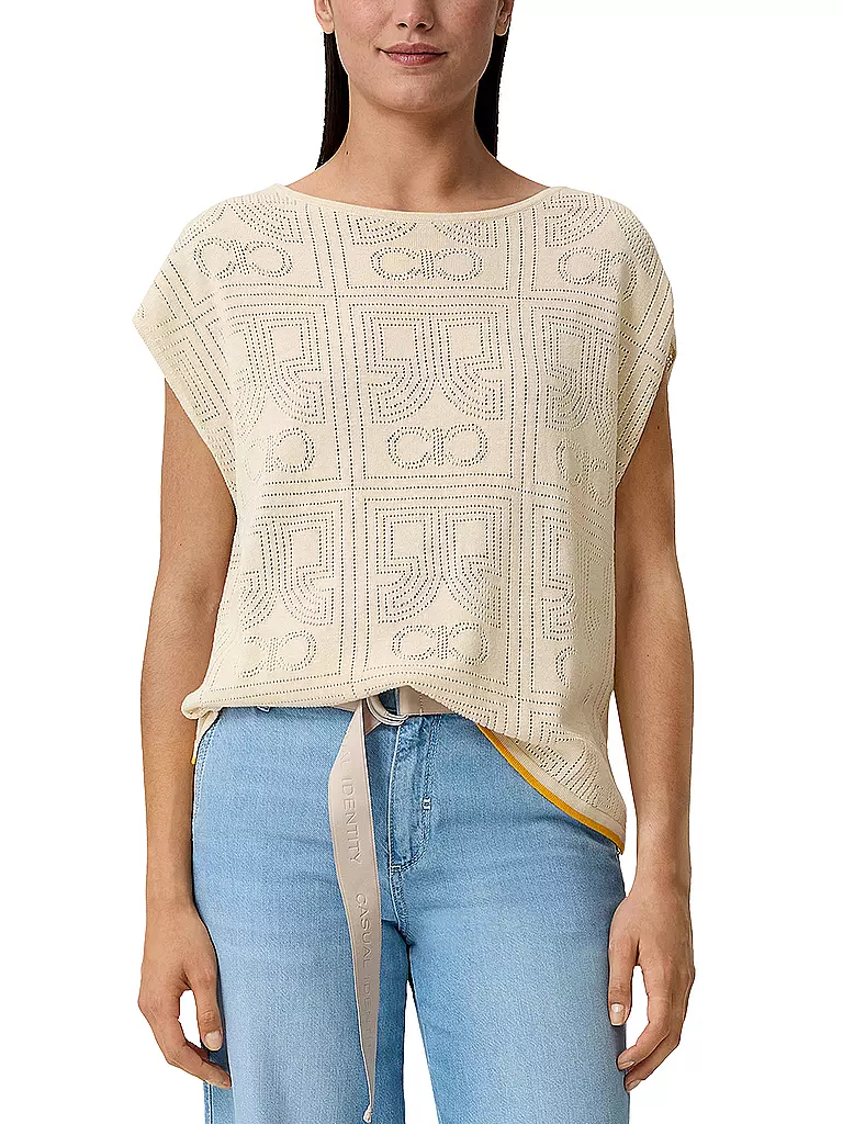 COMMA IDENTITY Pullunder beige