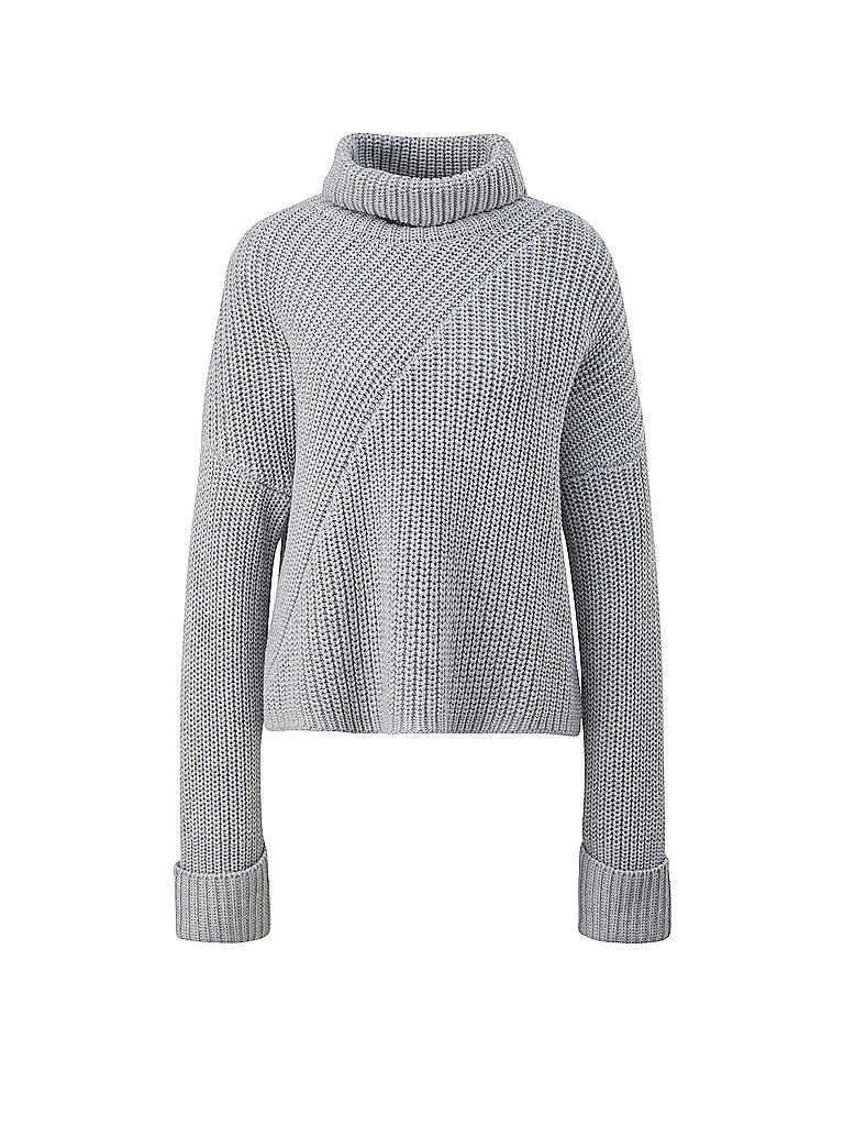 COMMA IDENTITY Rollkragenpullover grau