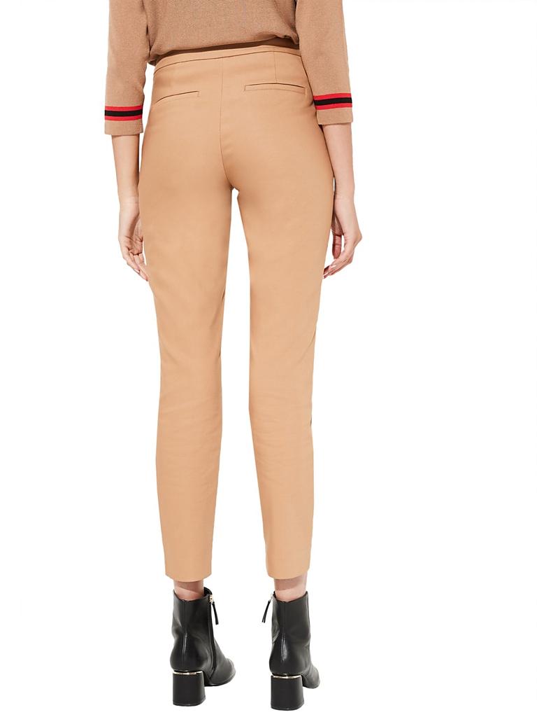 COMMA Hose mit Zierknöpfen Camel