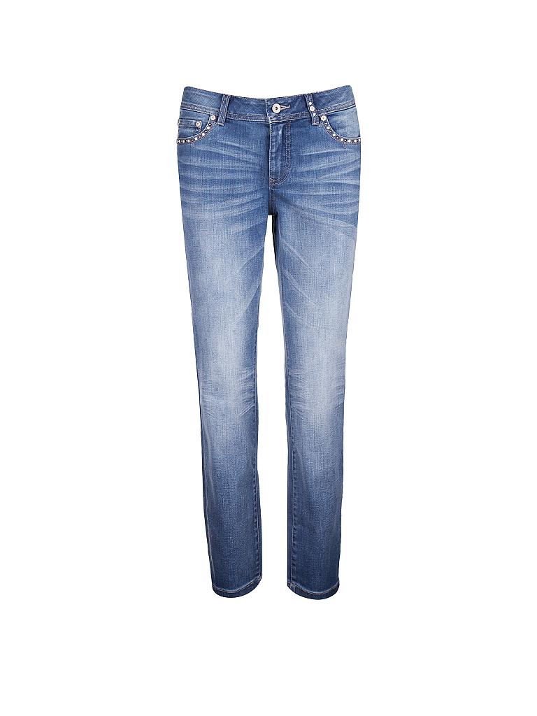 COMMA Jeans Slim-Fit "Sara" blau