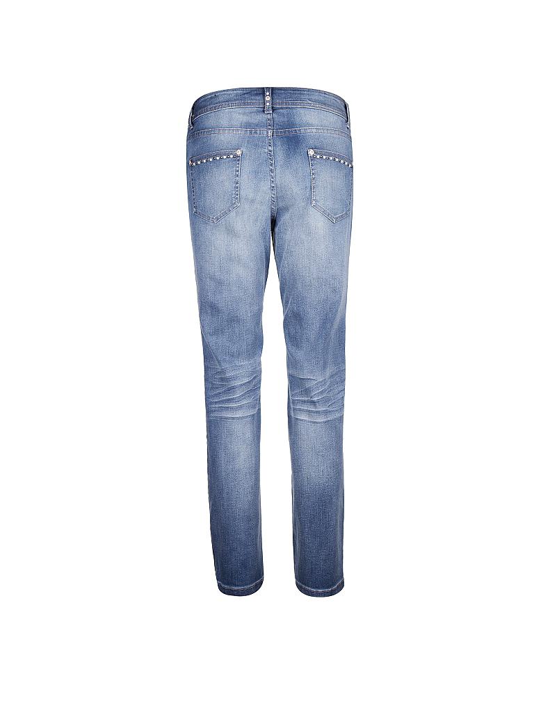 COMMA Jeans Slim-Fit "Sara" blau