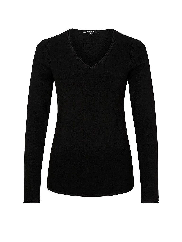 COMMA Pullover schwarz