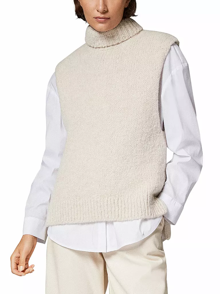 COMMA Pullunder beige