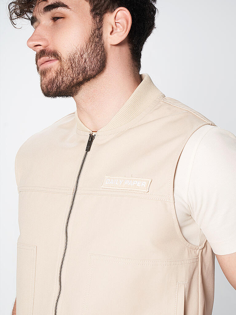 DAILY PAPER Gilet beige
