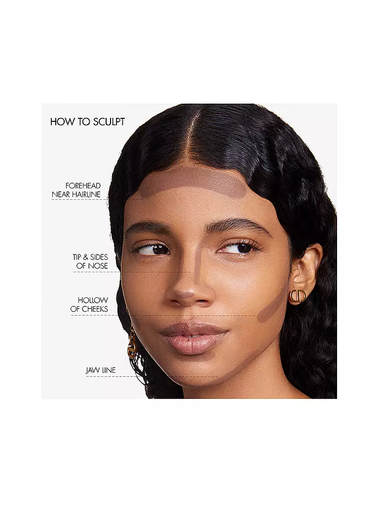 DIOR Dior Forever Skin Contour (004 Deep Contour) braun