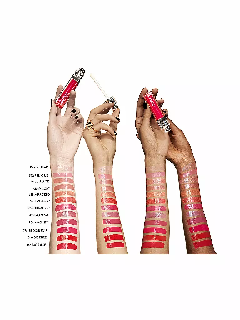 DIOR Lipgloss - Dior Addict Stellar Gloss (765 Ultradior) rot