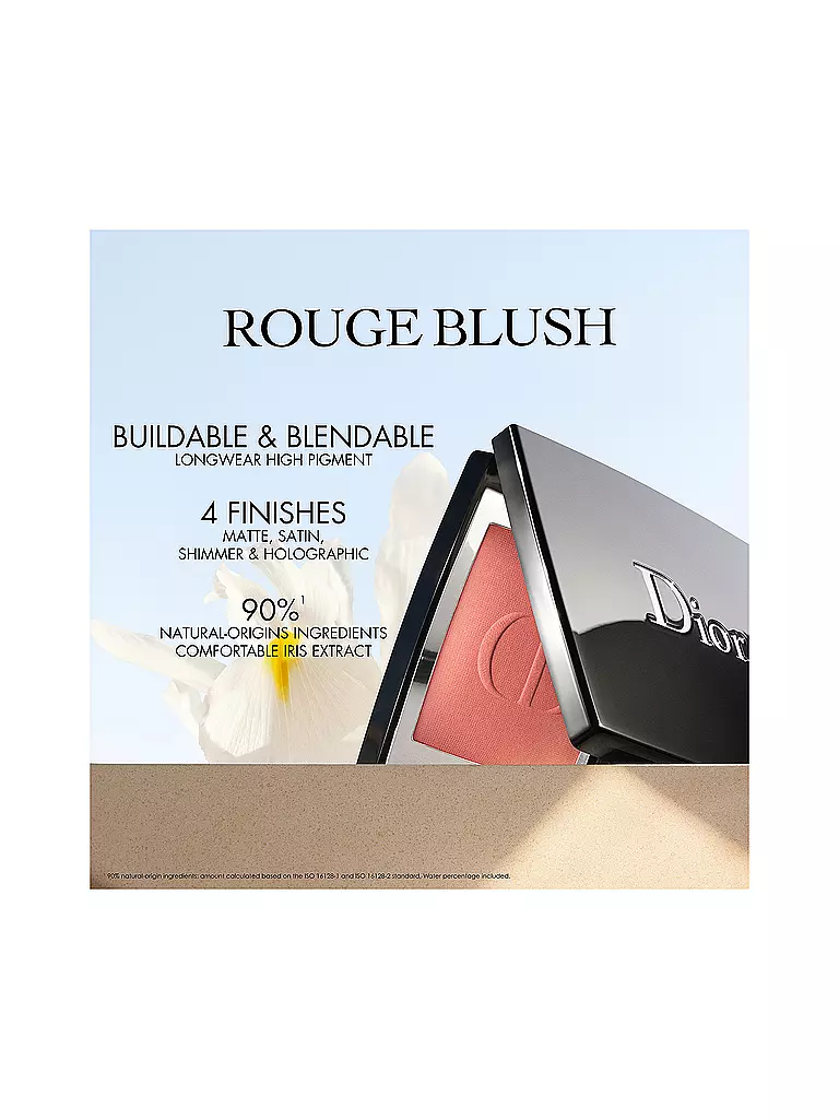 DIOR Rouge Blush Shimmer (219 Rose Montaigne) rosa