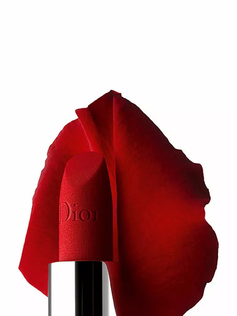 DIOR Rouge Dior Velvet LIppenstift ( 999 ) rot