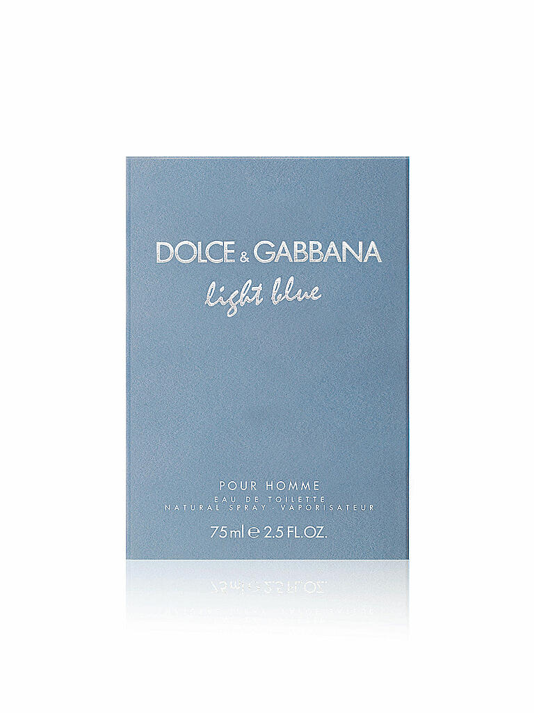 DOLCE&GABBANA Light Blue Pour Homme Eau de Toilette 75ml keine Farbe