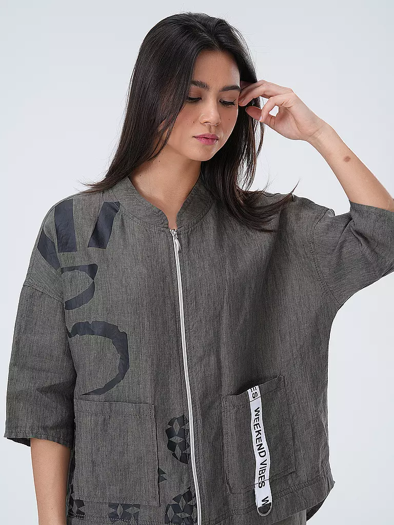 DORIS STREICH Jäckchen olive