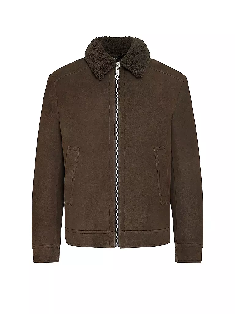 DRYKORN Shearlingjacke GORANO 1 braun